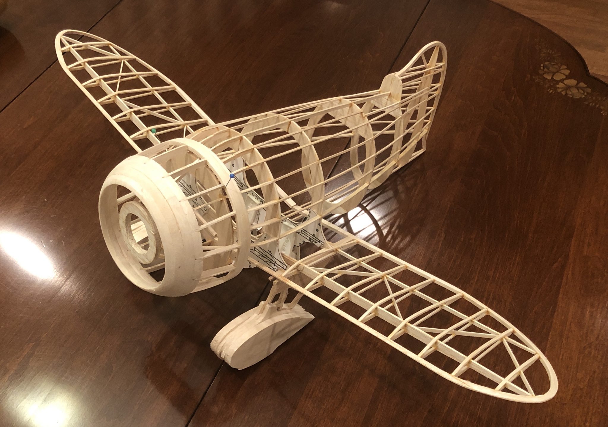 Doug's Gee Bee R-1 Free Flight Model - The Gee Bee.com