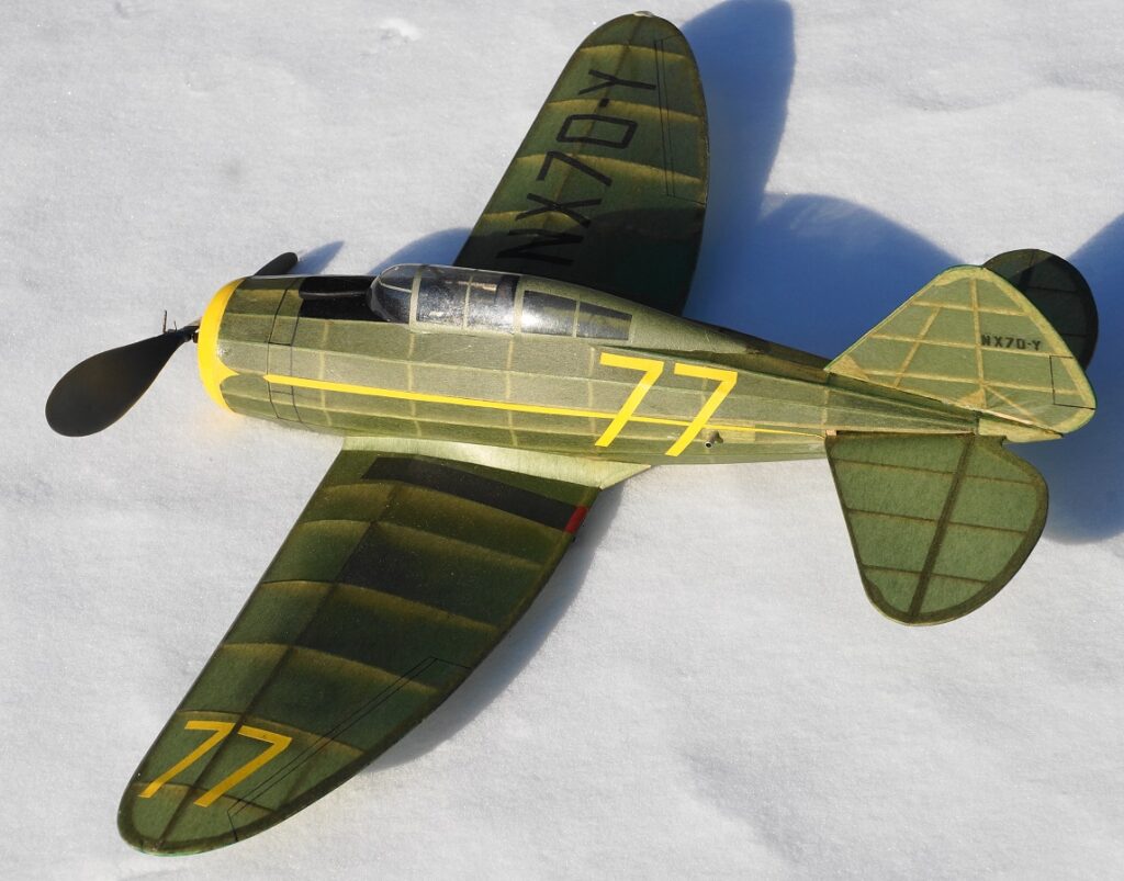 Frank Fuller's Seversky Sev-2 - 22.5in wingspan - The Gee Bee.com