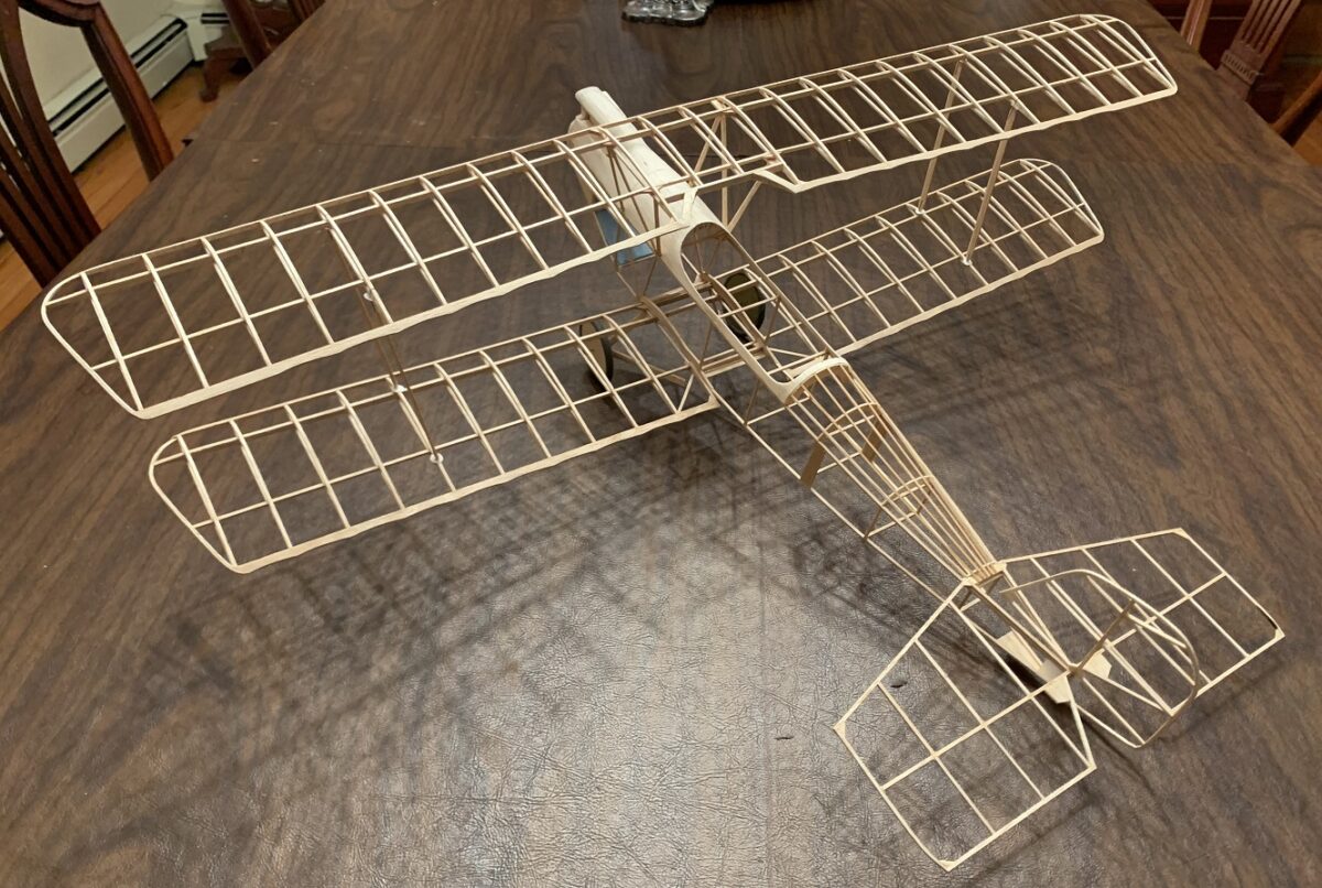 WK3 1935 Polish Light Biplane - 27in wingspan - The Gee Bee.com